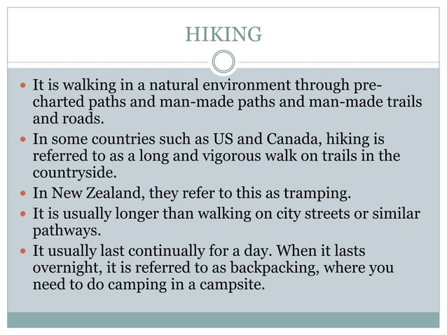 HIKING AND TREKKING.pptx