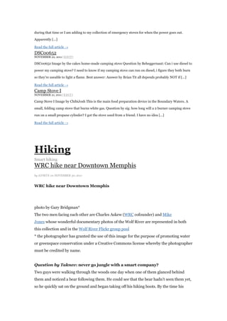 Hiking day pack | PDF