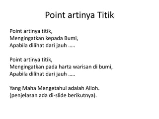Hikmah dari Power Point | PPSX