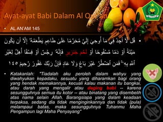 Hikmah Pengharaman Babi | PPTX