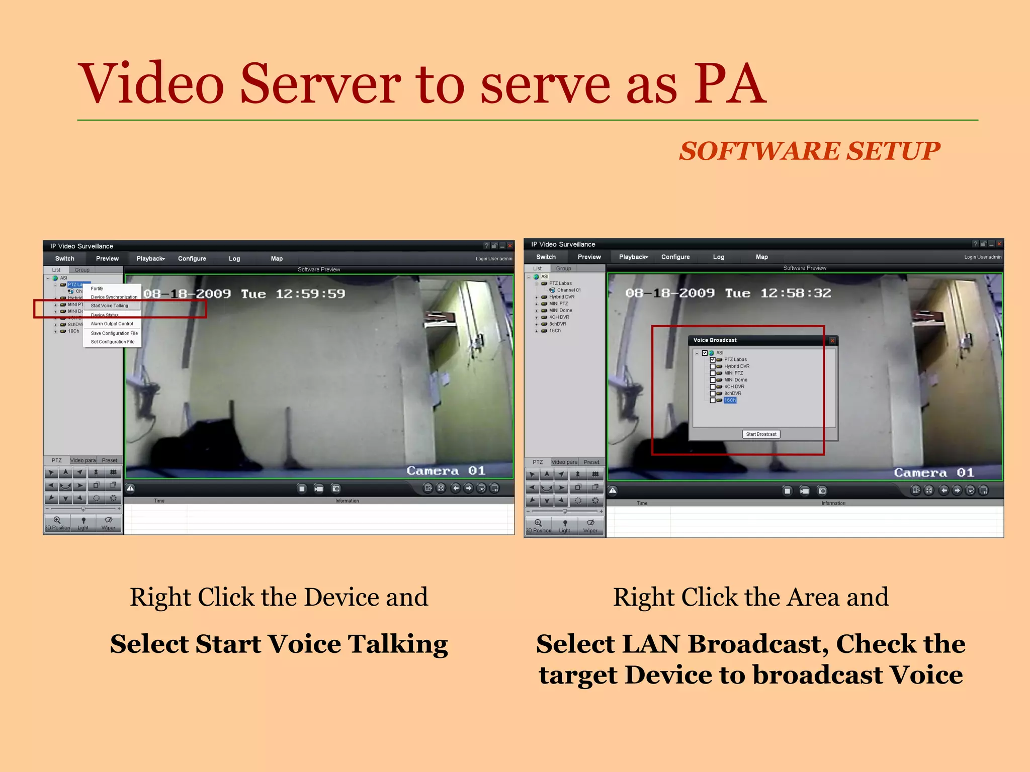 Hikvision pa+siren function | PPT