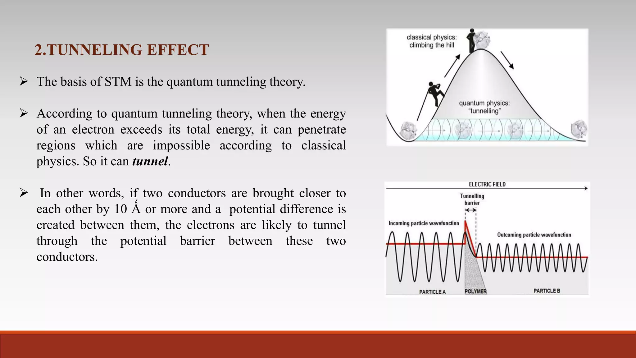 Scanning Tunneling Microscope | PPTX | Chemistry | Science