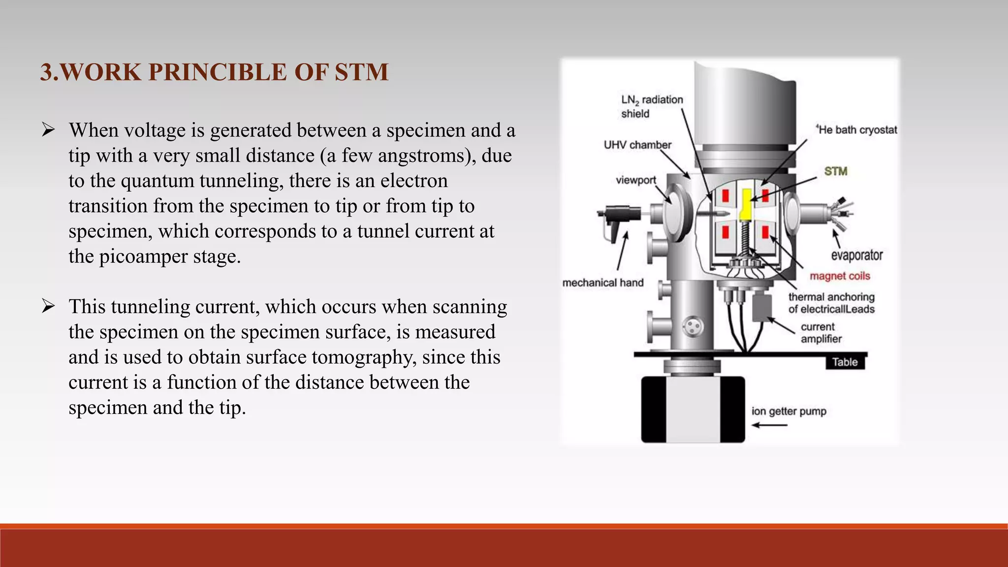 Scanning Tunneling Microscope | PPTX