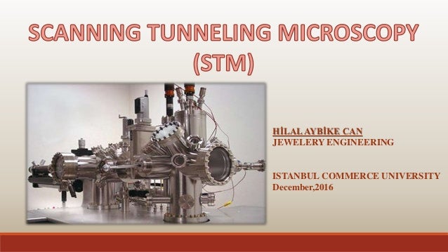 Scanning Tunneling Microscope Scanning Tunneling Microscope