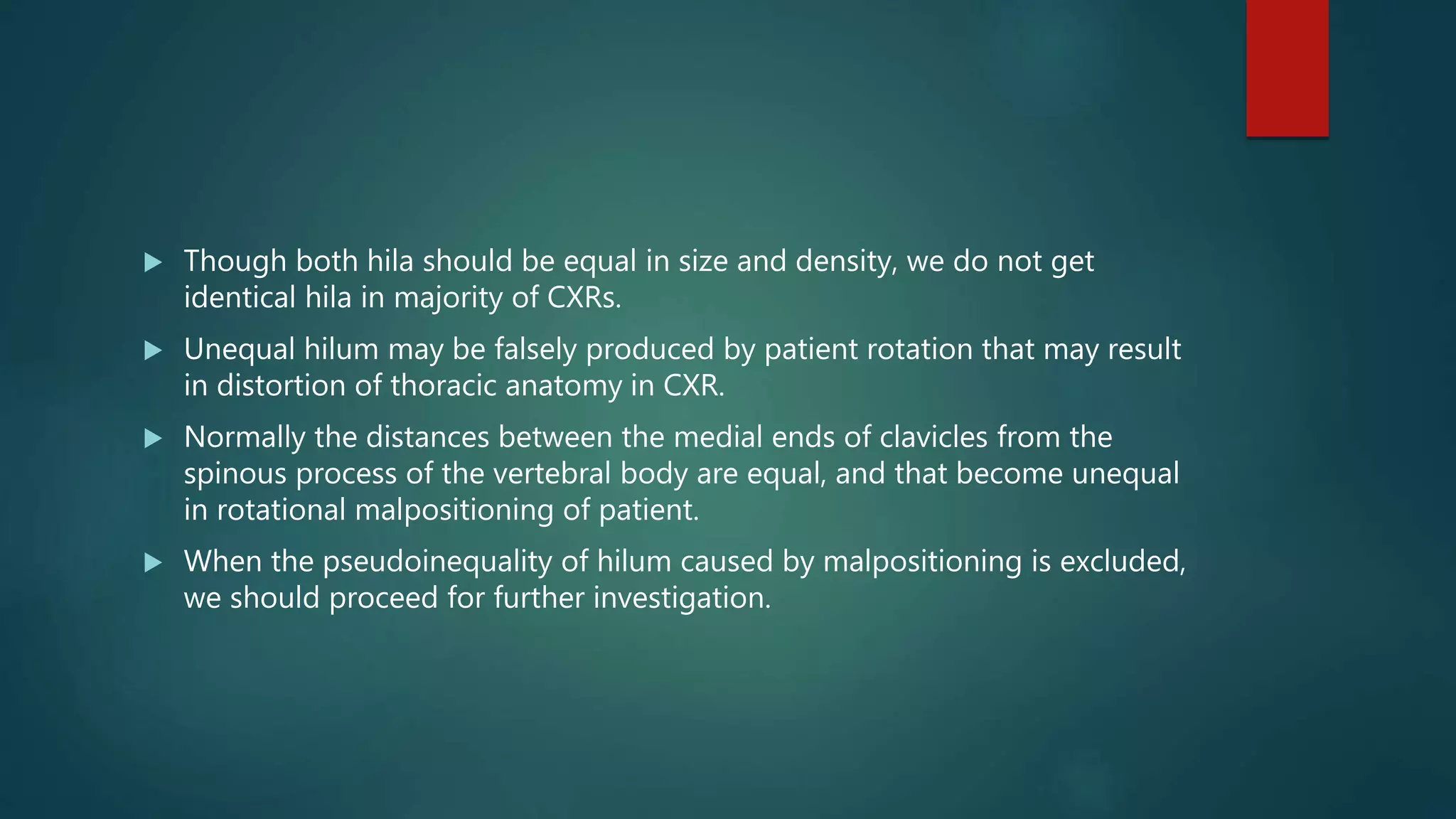 Hilar enlargement radiology | PPTX