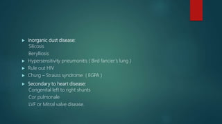 Hilar enlargement radiology | PPTX