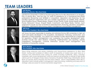 Hilco real estate 2019 intro | PPT