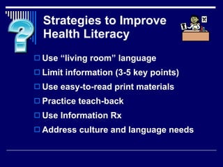Health Information Literacy | PPT