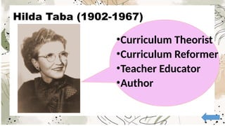 HILDA-TABA-MODEL powerpoint presentation | PPTX