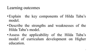 Hilda taba model | PPTX