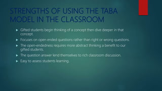 Hilda taba model | PPTX