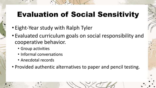 Hilda Taba’s Curriculum Model (The Teacher and the School Curriculum ...