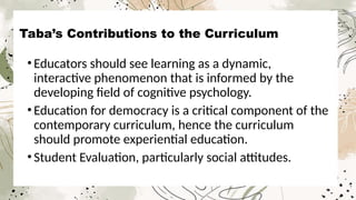 Hilda Taba’s Curriculum Model (Synchronous Class).pptx