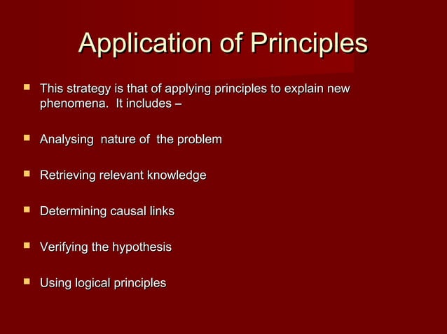 Hilda taba’s inductive thinking model | PPT | Science