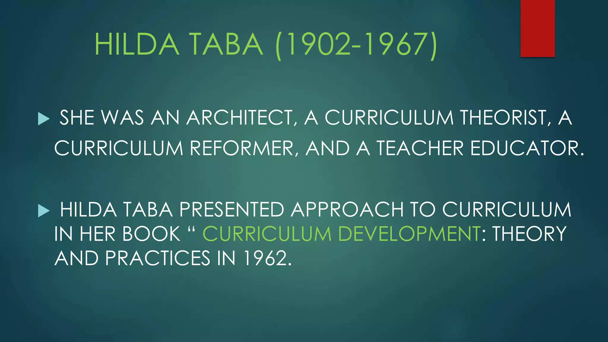 Hilda tabbas model 1902 1967 | PDF