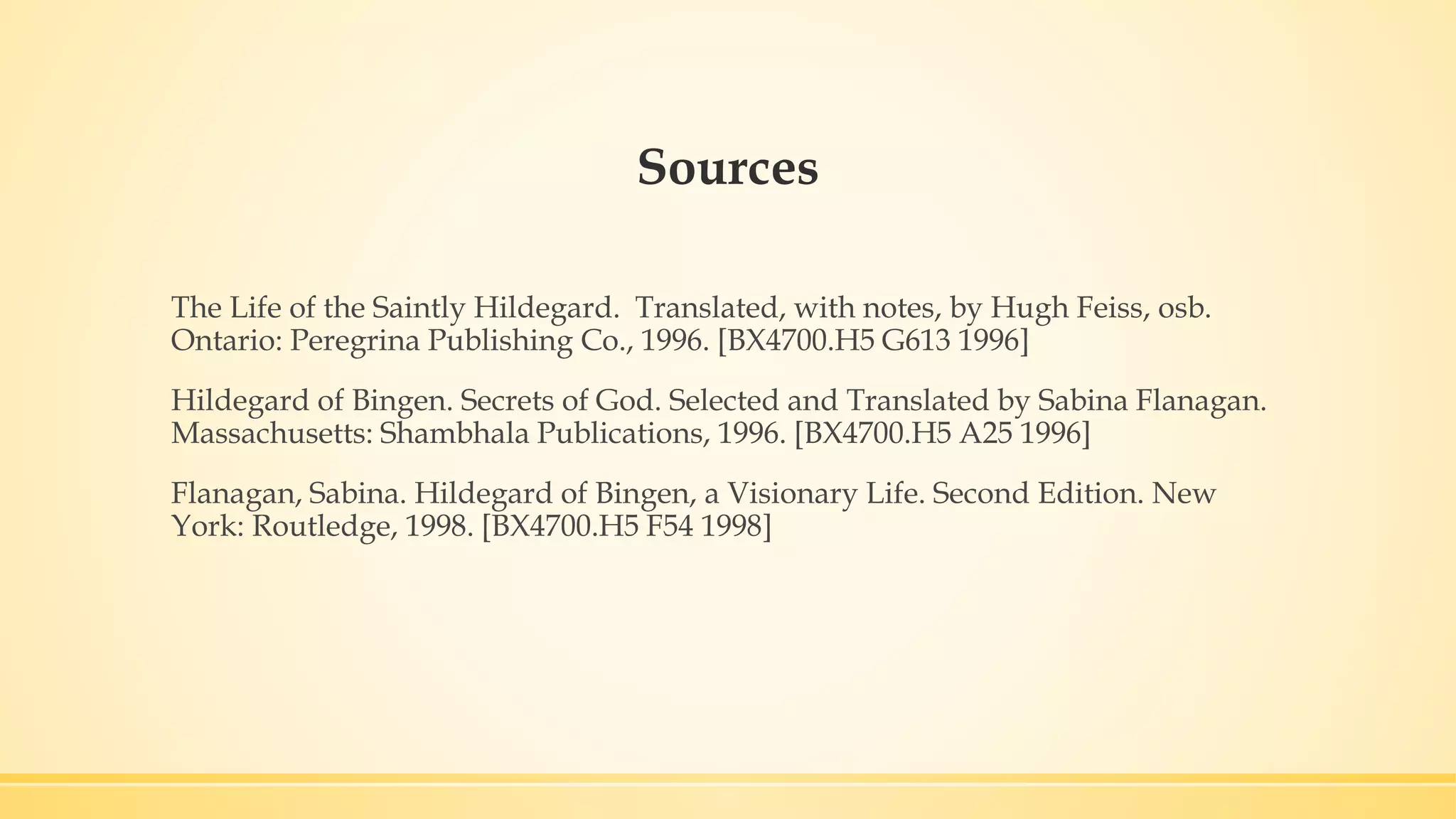 Hildegard of Bingen | PPTX