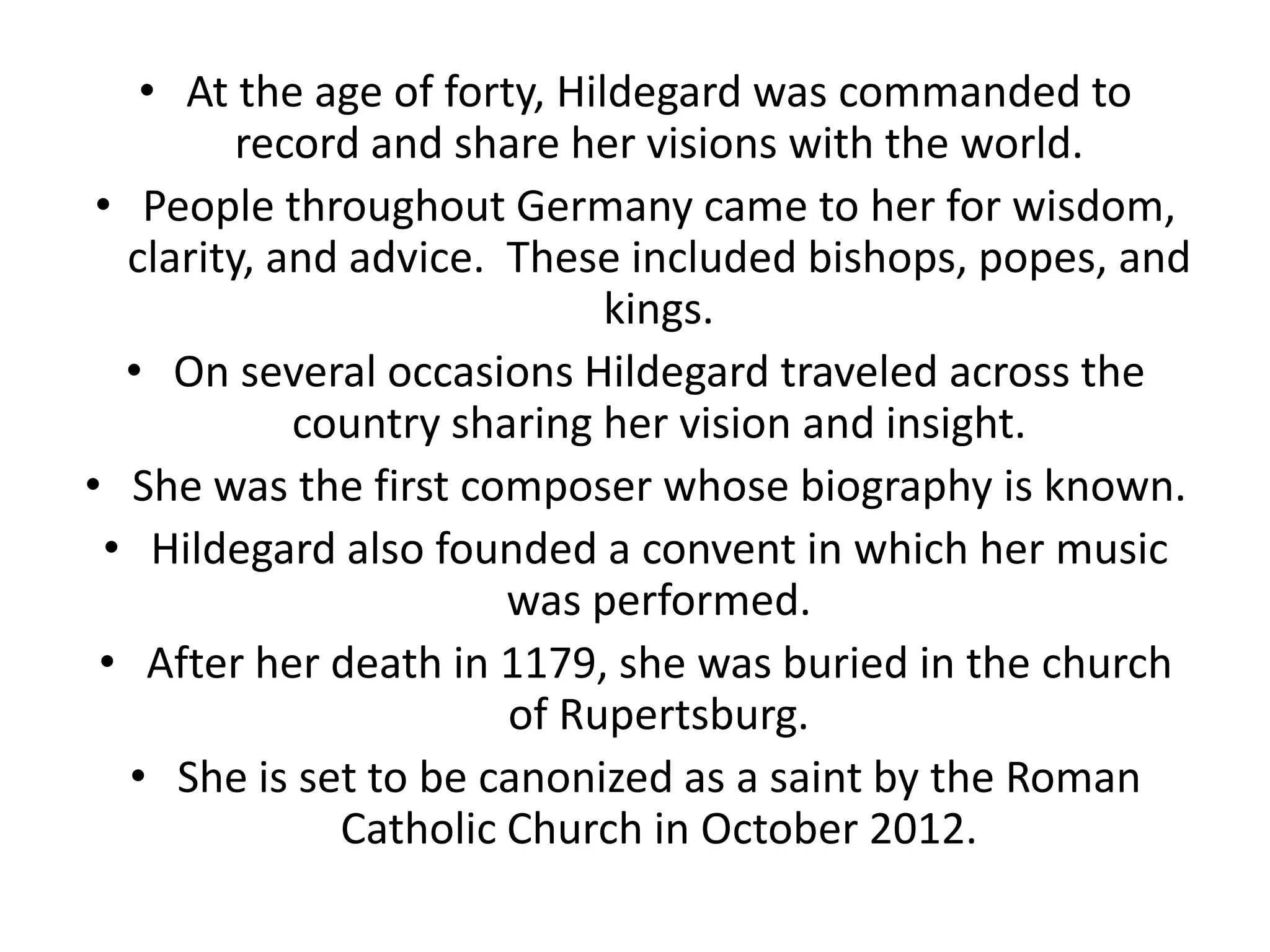 Hildegard vonbingen | PPTX