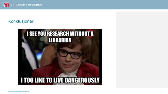 Nye roller for fagbibliotekaren | PPT