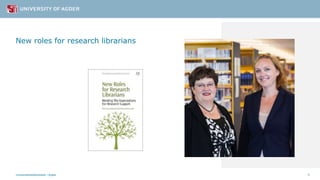 Nye roller for fagbibliotekaren | PPT