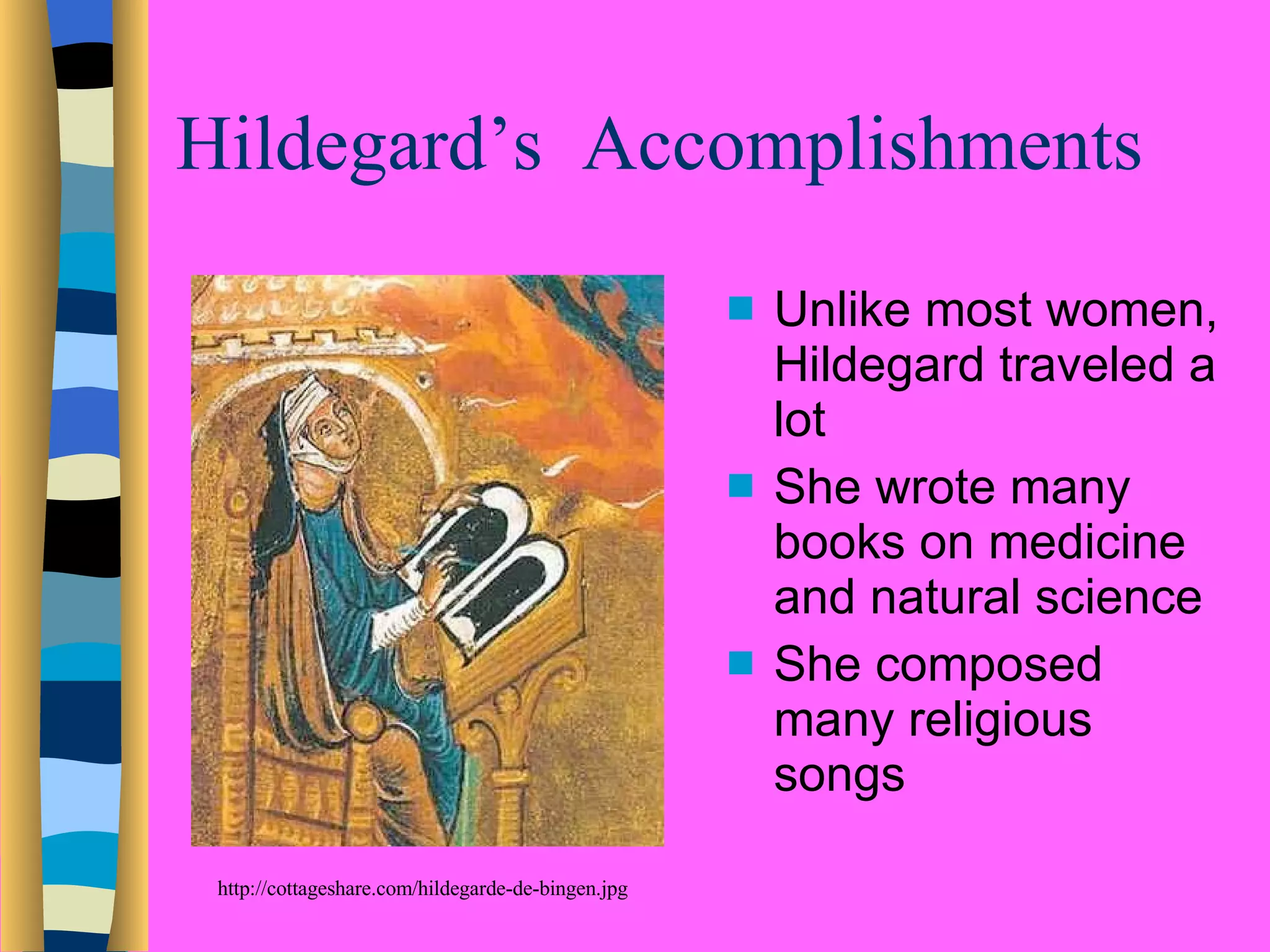 Hidlegard Bingen powerpoint | PPT