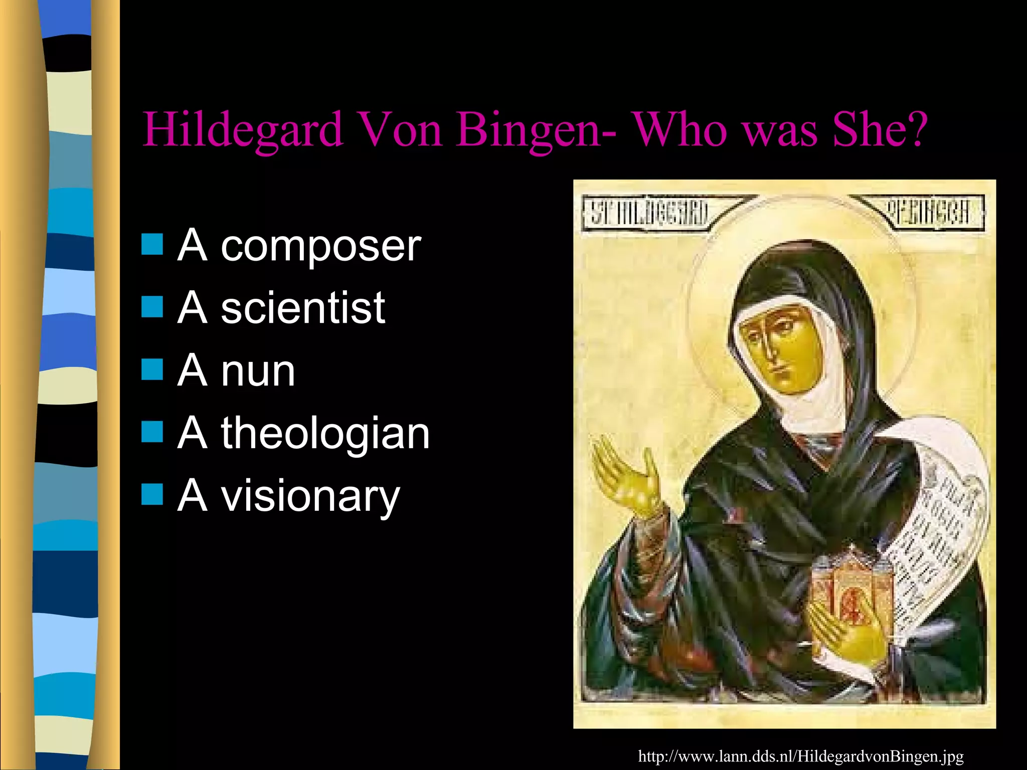 Hidlegard Bingen powerpoint | PPT