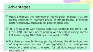 Hydrophilic Interaction Liquid Chromatography (HILIC) | PPTX