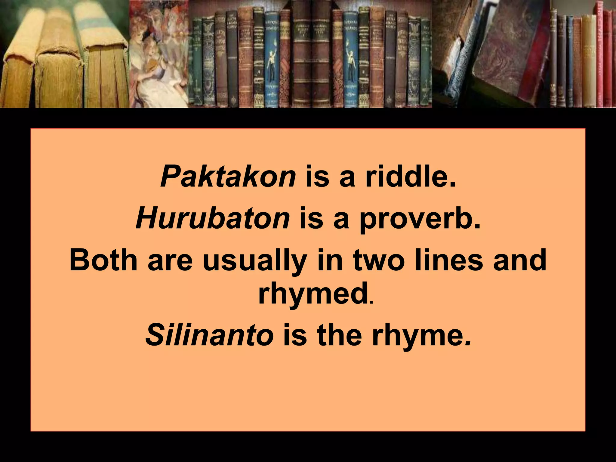 Hiligaynon literature (2) | PPTX