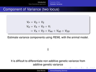 Hill, W. G, et al. 2008. Data and Theory Point to Mainly Additive Genetic Variance for Complex ...