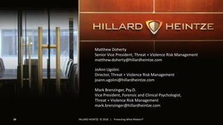 Hillard Heintze Presentation to ATAP - Part 2 | PDF