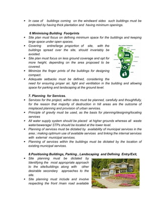 Hill Areas- Principles and Methodology used for Site Planning.docx