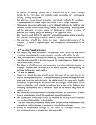 Hill Areas- Principles and Methodology used for Site Planning.docx
