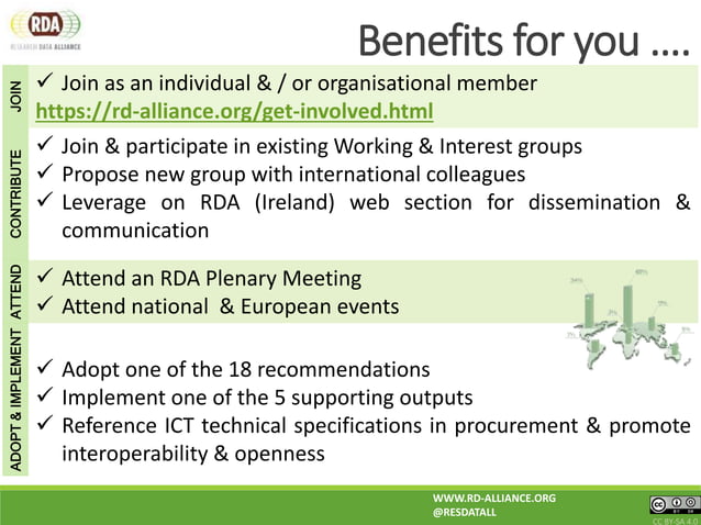Hilary Hanahoe - The Research Data Alliance in a nutshell | PPTX