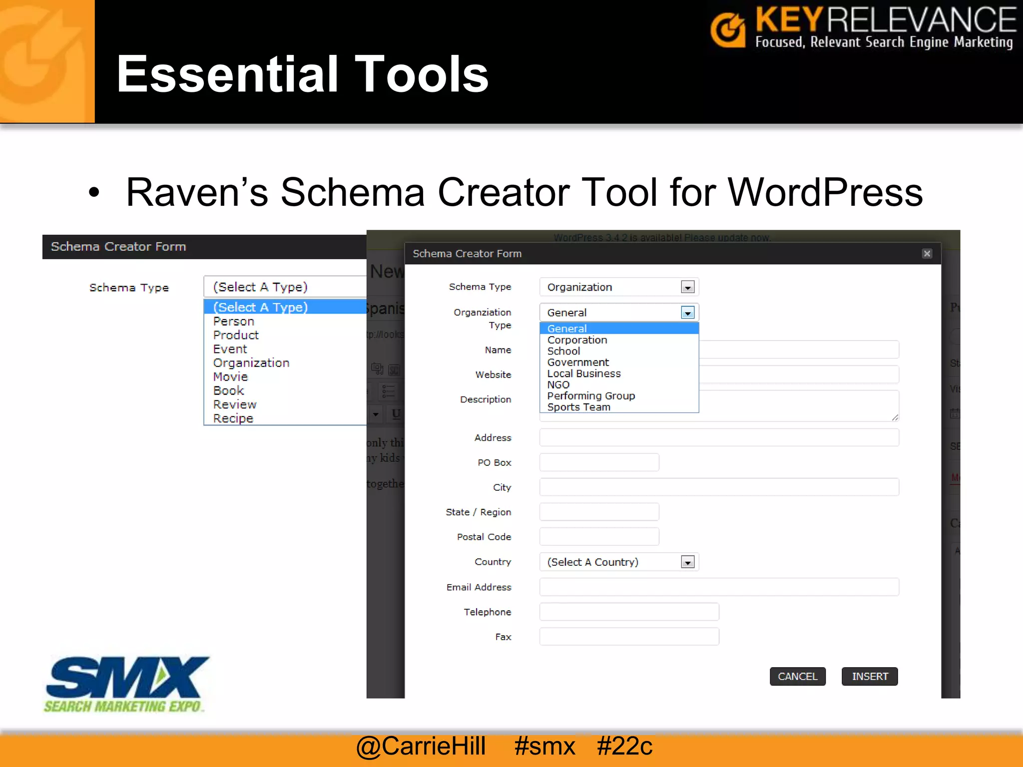 Carrie Hill - Schema 101 - Why the new meta data matters. SMX West 2013 ...