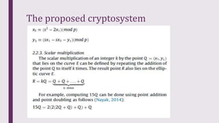 Hillcipher and eliptic curve | PPT