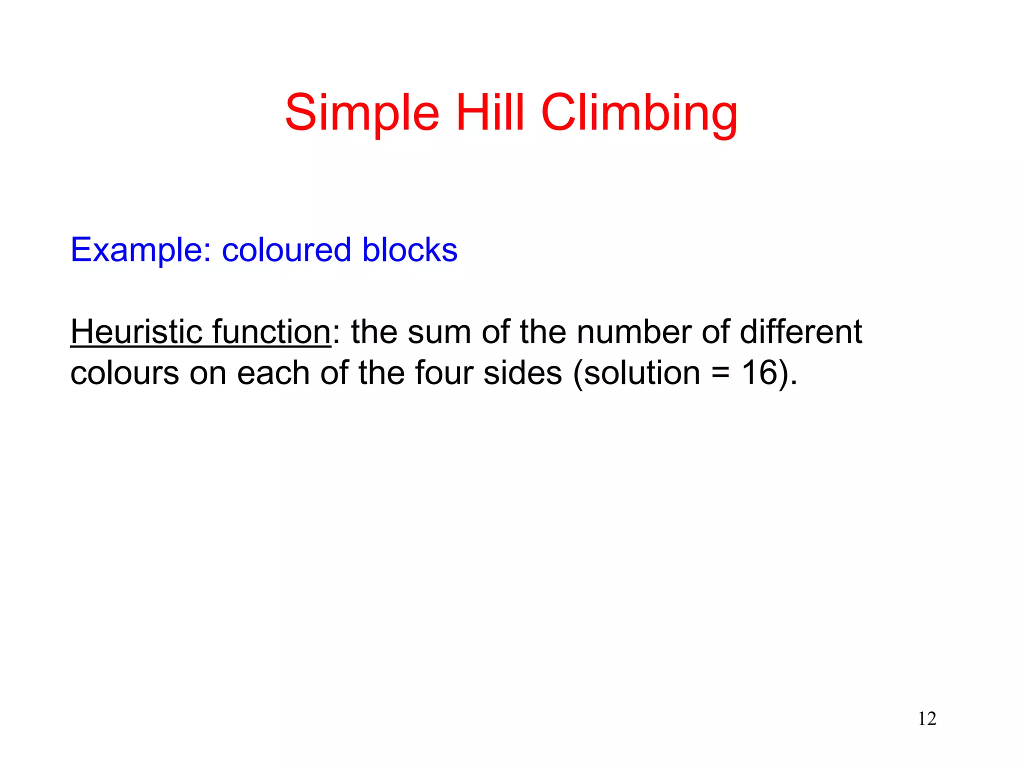 Hill climbing | PPT