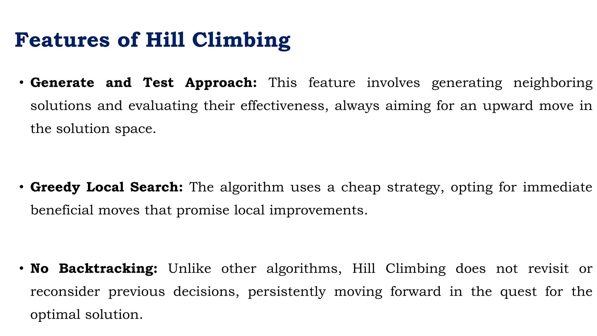 Artificial Intelligence - Hill climbing. | PDF
