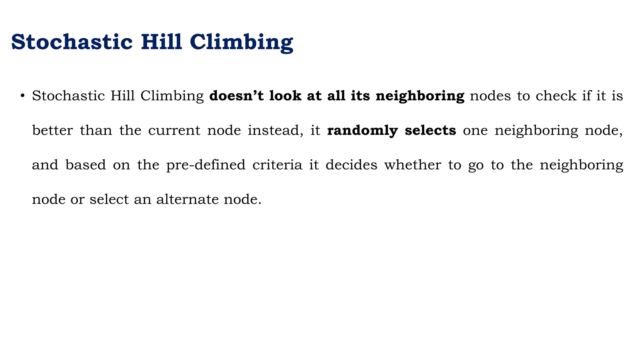 Artificial Intelligence Hill Climbing Ppt 
