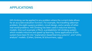 Hill-climbing #2 | PPTX