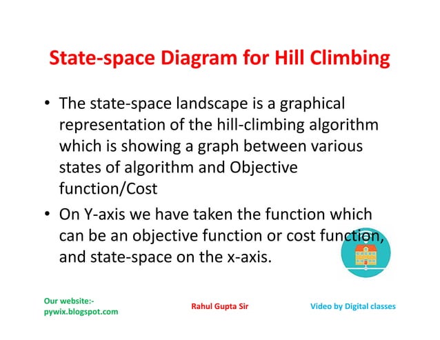hill climbing algorithm in artificial intelligence | PDF