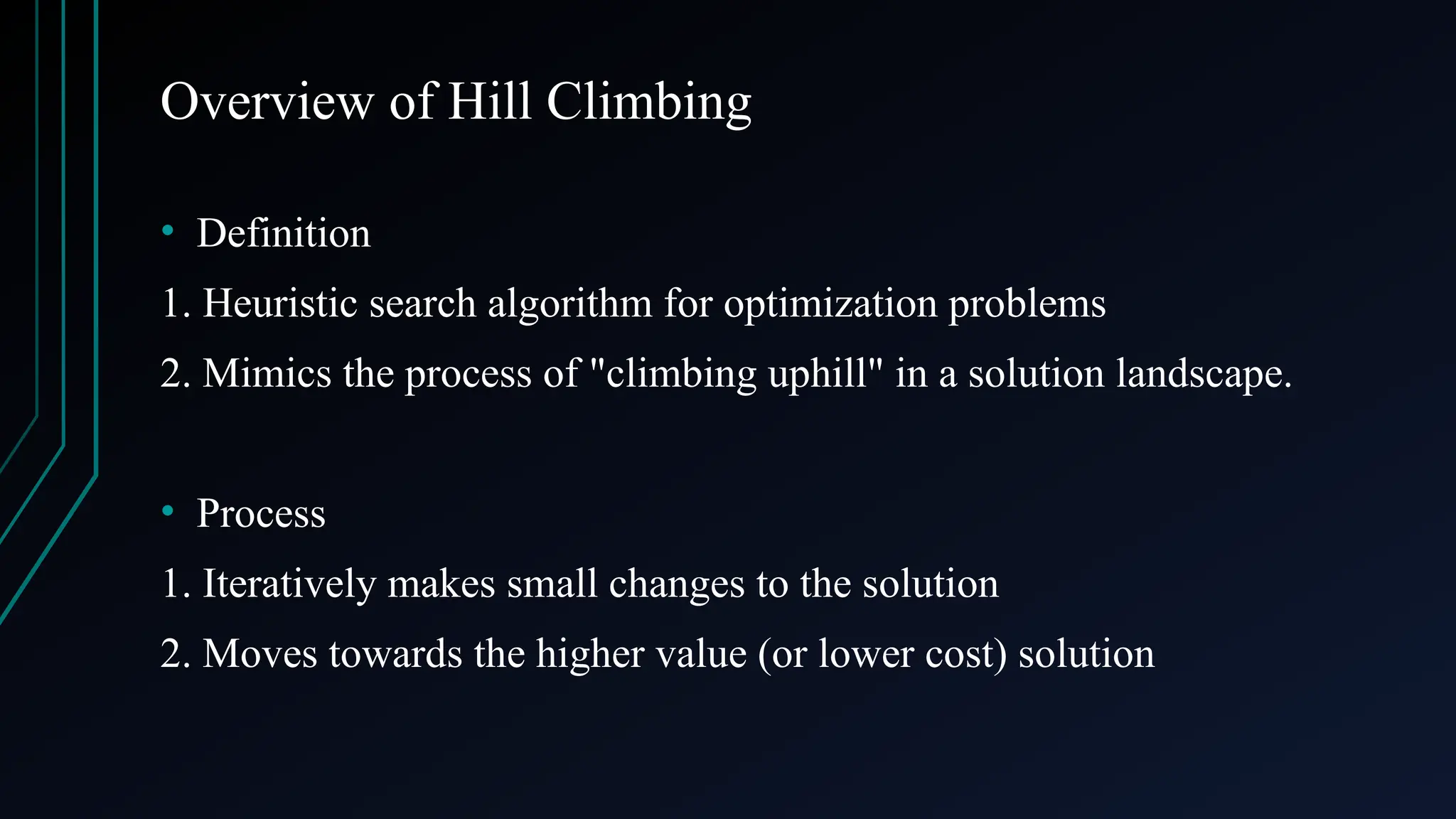 Hill Climbing Algorithm Intordction.pptx