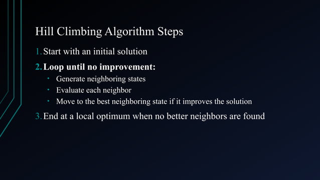 Hill Climbing Algorithm Intordction.pptx | Climbing | Extreme Sports