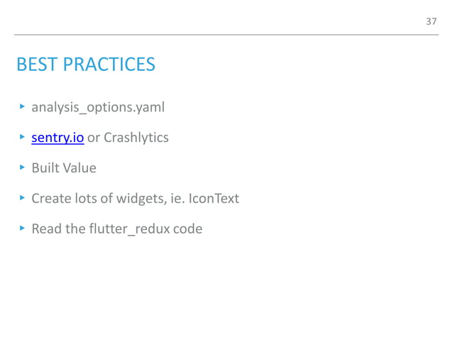 Building Apps with Flutter - Hillel Coren, Invoice Ninja | PPT