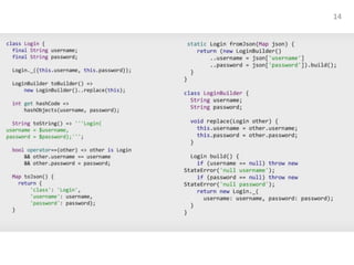 Building Apps with Flutter - Hillel Coren, Invoice Ninja | PPT