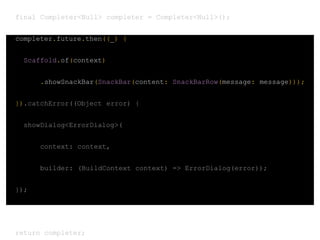 Building Apps with Flutter - Hillel Coren, Invoice Ninja | PPT