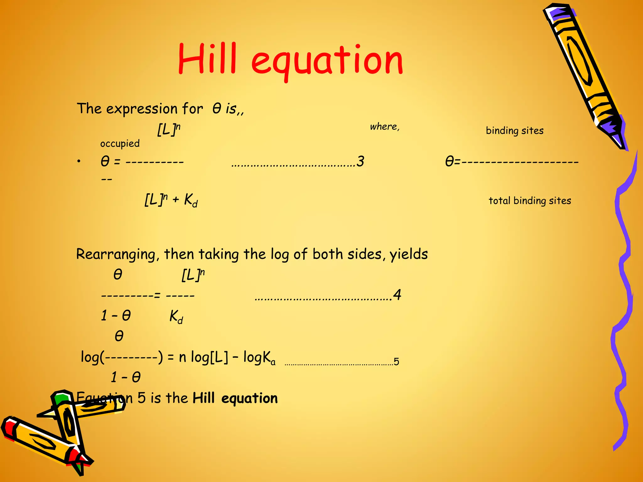Hill equation | PPTX