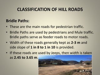 Hill roads | PPTX