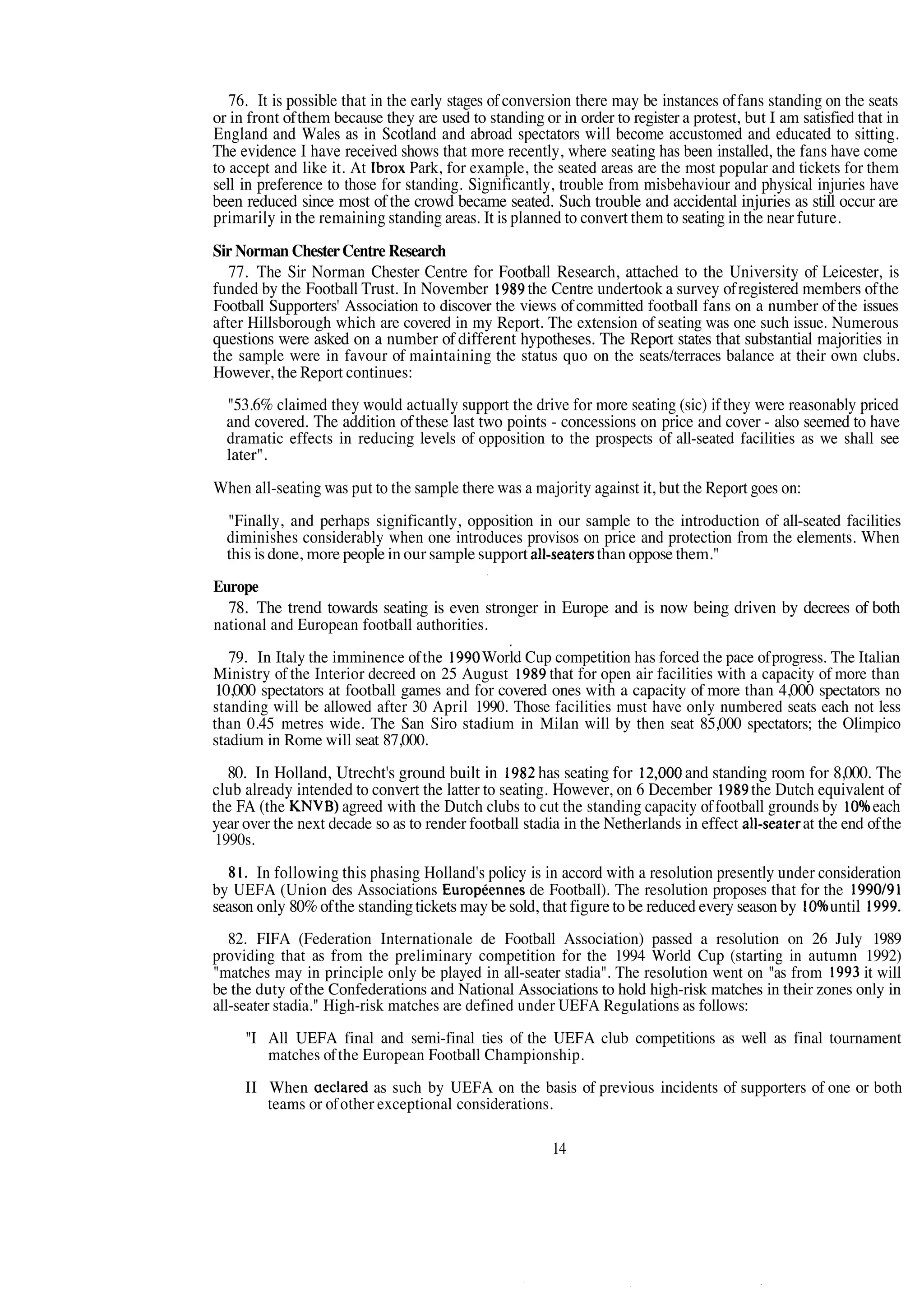 Hillsborough Taylor Report | PDF | Soccer | Sports