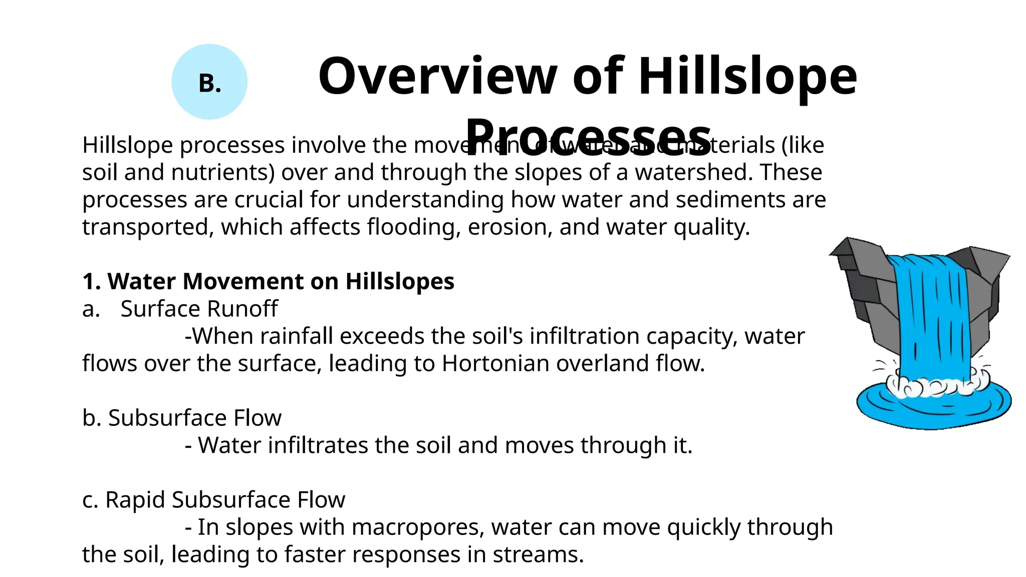 Hillslope Equation for surface hydrology | PPTX