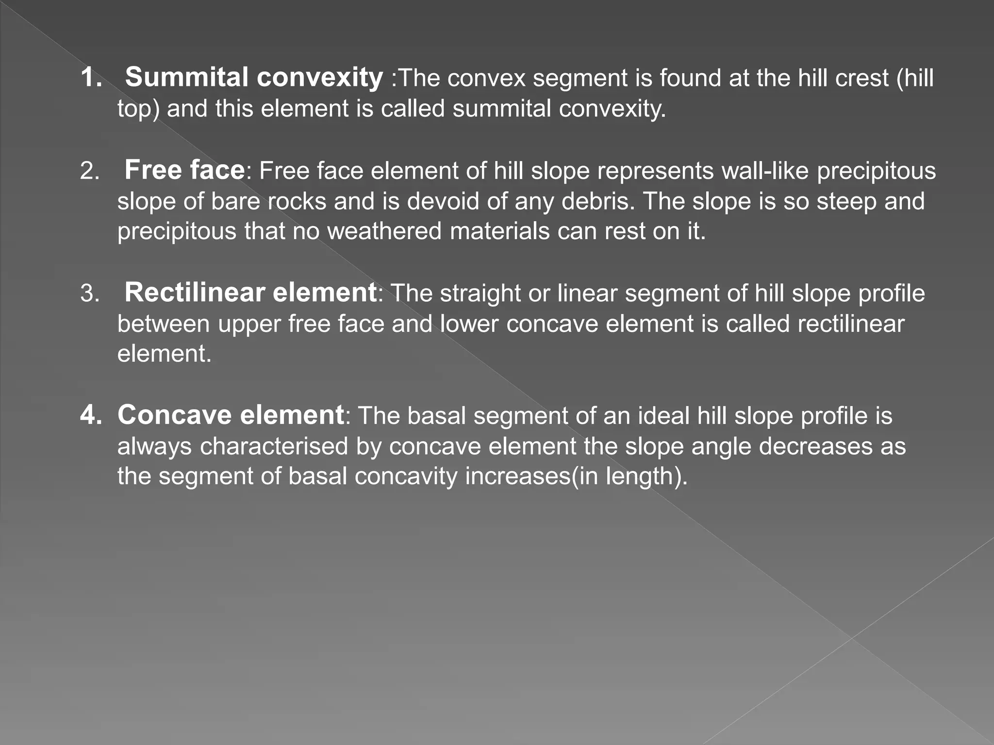 Hill slope erosion | PPTX