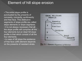 Hill slope erosion | PPTX